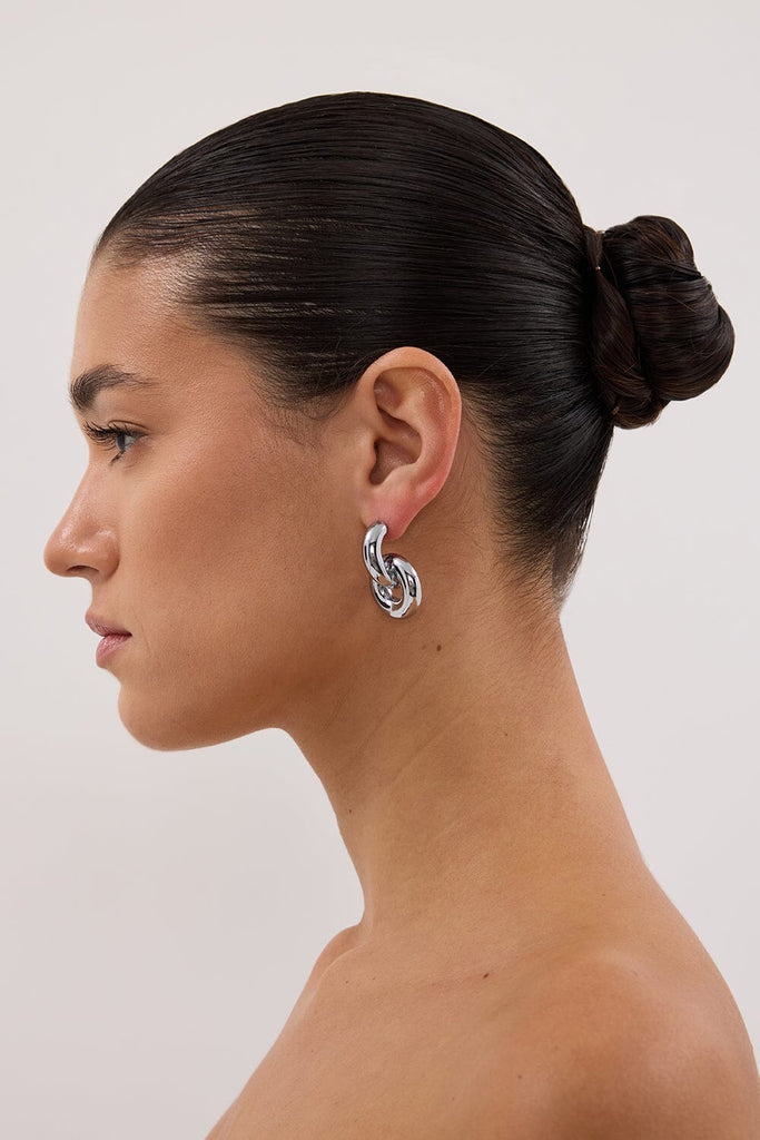 ANNA ROSSI THE LOOP HOOP SILVER | Dissh