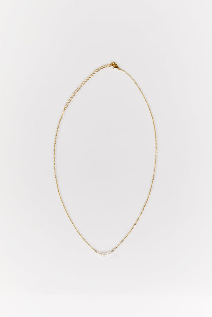 SAINT VALENTINE MINI PEARL NECKLACE | Dissh