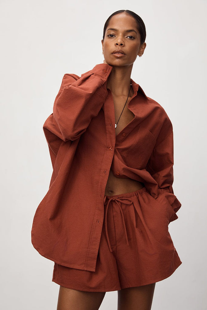 RHEA 2.0 SAHARA COTTON SHIRT | Dissh