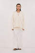 CHARLI WHITE SATIN MAXI SKIRT | Dissh