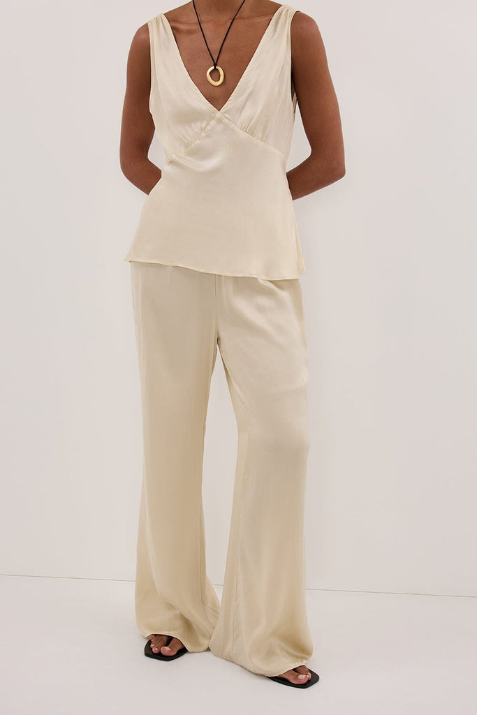 PIPPA STRAW SILK PANT | Dissh