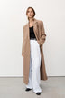 CELINA TAN WOOL BLEND COAT | Dissh