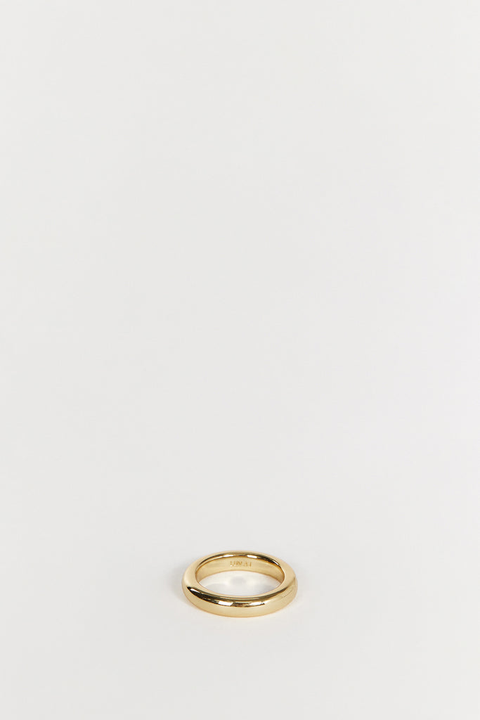 LUV AJ AMALFI GOLD TUBE RING | Dissh